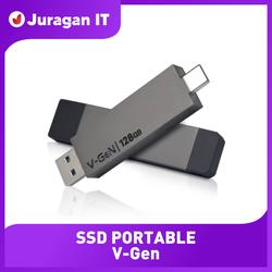 Jual V-GeN SSD Portable 128GB 256GB 512GB 1TB 2TB HDD External Type-C ...