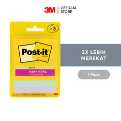 Promo 3M Post-it Super Sticky Notes Memo Sweets 654-SS SWT / 4 Pad 3x3 ...