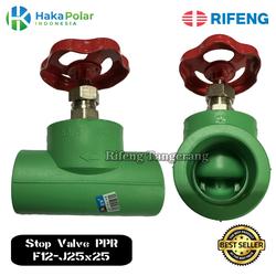 Jual Ball Valve 3/4" PPR Stop Kran Keran 3/4 25mm PPR Rucika Green ...
