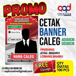 Jual Spanduk Banner Spanduk Caleg Partai Kampanye - Kota Medan ...