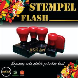 Promo Cetak Stempel Flash| Stample Flash 2 Warna - Satu Warna, STANDAR ...