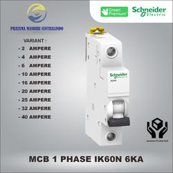 Jual MCB 1P SCHNEIDER IK60N 6KA 1 PHASE 6A 10A 16A 20A 25A 32A 40A 50A 63A - 6A - Jakarta Barat ...