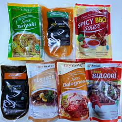 Jual MyTaste Sauce Saus Teriyaki /Jamur Mushroom /BBQ Barbeque / Lada ...