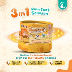 Promo Olive Care Vitamin Kucing NATIVE+ Protein Tinggi 110gr semua ...