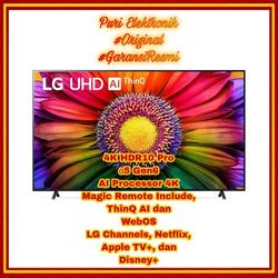 Promo LG 65UR8050PSB - LED SMART TV LED 65 INCH UHD 4K MAGIC REMOTE 65UR8050 Cicil 0% 3x - Kota ...