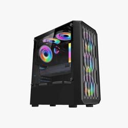 Jual Casing PC Power Up Raptor Sentinel Mid Tower ATX With 3 Fan Case ...