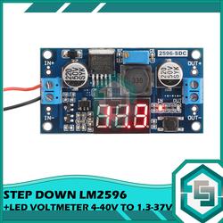 Jual [CNC] LM2596 DC-DC ADJUSTABLE STEP DOWN 4-40V to 1.3-37V LED VOLTMETER - Kota Bandung - CNC ...