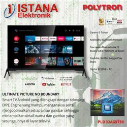 Promo POLYTRON Smart Android TV 32 inch PLD 32AG5759 Cicil 0% 3x - Kab ...