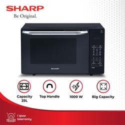 Promo Sharp Microwave Stylish Designed R-728(S)-IN Silver 25 Liter ...