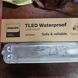 Jual PHILIPS WT069C SE L1200 GM - Kap Lampu Waterproof TL LED IP65 ...
