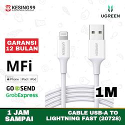 Jual UGREEN Kabel iPhone USB Lightning MFi FAST Charging 20728 - 60161 1Meter - Jakarta Pusat ...