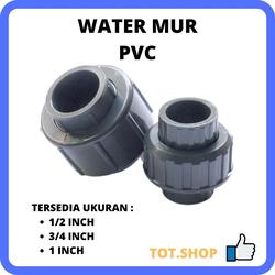 Jual Water Mur PVC Union Penguin - Water Mur Mor Sambungan pipa pipe ...