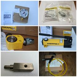 Jual 1 Set RSM100 10 Ton Flat-Jac Cylinder With Hand Pump P391 Enerpac ...