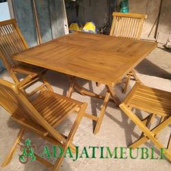 Jual meja kursi cafe outdoor plat - Kota Medan - Kurnia Steel 88 ...