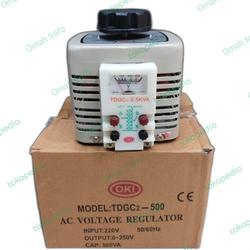 Jual slide regulator oki 2000 watt type TDGC2-2KVA - Jakarta Barat ...