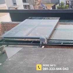 Jual Kanopi Canopy Kaca Tempered Asahi / Mulia Glass - Sliding Otomatis ...