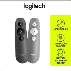 Promo Logitech R500s Remote Pointer Presentasi Wireless Laser Merah ...