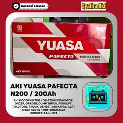 Jual Aki Basah N200 Yuasa Pafecta 12V 200Ah 190H52 Battery Kapal Genset ...