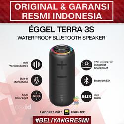 Promo Eggel Terra 3S 360 Waterproof Bluetooth Speaker with RGB Lights ...