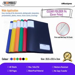 Jual MAP CLEAR HOLDER FOLIO F4 60 LEMBAR DOCUMEN KEEPER MAP PLASTIK ...