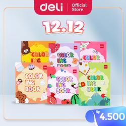Promo Deli Children Coloring Book / Buku Mewarnai Anak Berbagai Tema ...