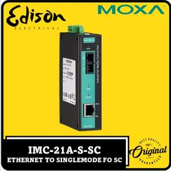Jual MOXA IMC-21-M-SC Industrial Ethernet to FO Fiber Multimode Converter - Jakarta Barat ...