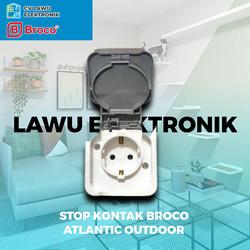 Jual Stop Kontak Outdoor Atlantic Broco Outbow Anti Air - Kab ...