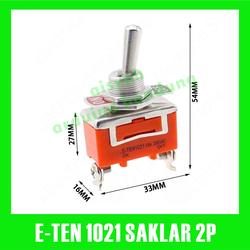 Promo Saklar Toggle Switch DPDT E-TEN 6 Kaki 1322 15A 250V (On-Off-On ...