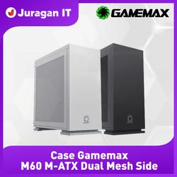 Jual Gamemax M60 PC Case Dual Mesh Side M-ATX / Casing Komputer Micro ...