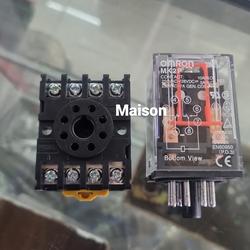 Jual RELAY MK2P 12V OMRON / RELAY MK2PN 24VOLT OM / RELAY MK2P-I 220V 8KAKI - 12VDC + SOCKET ...