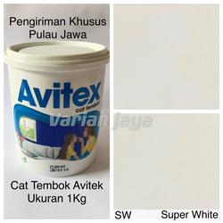 Jual AVITEX Emulsion Cat Tembok Kaleng Kecil 1Kg 1 Kg - Avian Paints ...