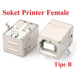 Jual Socket soket konektor Printer USB Tipe Type B Female Betina 4 Pin ...