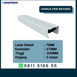 Jual Besi Kanal CNP / Besi Kanal C 125 / Balok Purlin / C channel ...