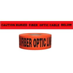 Jual warning tape underground caution buried fiber optic cable below ...