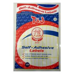Jual Label T&J 107/Label TJ/Label Tom/Stiker Sticker Tom/Self Adhesive ...