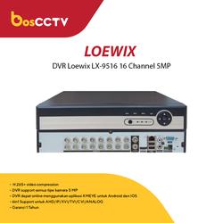 Promo LOEWIX 5 MP DVR 4 Channel LX-9504 4CH Xmeye Full Channel 5MP 6:1 Cicil 0% 3x - Jakarta ...