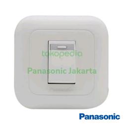 Jual Panasonic Saklar HOTEL Tunggal 1Gang WEJ5532 WIDE SERIES - Jakarta ...