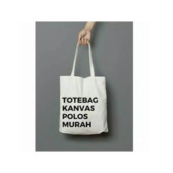 Jual Totebag Putih Polos 30 x 40 cm - Kota Malang - Double_SS | Tokopedia
