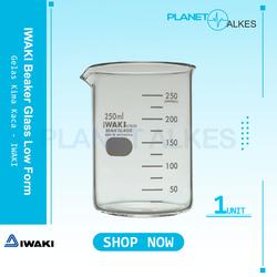 Jual IWAKI Beaker Glass Low Form 50ml, 100ml, 200ml, 250ml, 300ml - 250 ml - Jakarta Timur ...