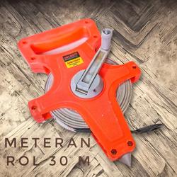 Jual Meteran bulat fiber 20 M Rol Meter 20M Gulung / Fiber tape 20m ...