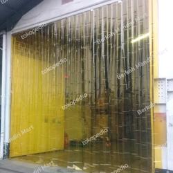 Jual Pvc Strip Curtain 2mm x 20Cm/Roll Tirai Plastik PVC Curtain Bening ...