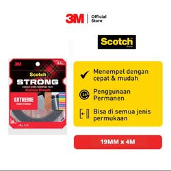 Promo 3M Double Tape - Scotch Strong Extreme Indoor Outdoor 414-S19 - 6.7kg - Kota Tangerang ...