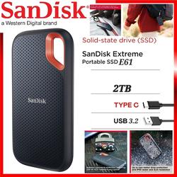 Promo SanDisk Extreme Portable SSD E61 V2 2TB 1050MB/s USB 3.2 - Blue Cicil 0% 3x - Jakarta ...