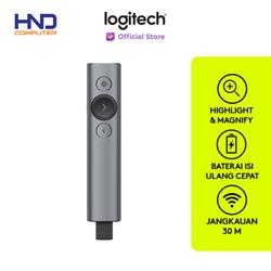 Promo Logitech Spotlight Pointer Presenter Wireless Bluetooth - Slate ...