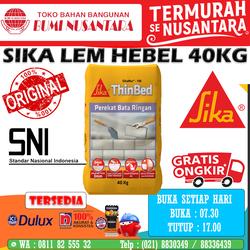 Promo SikaMur 130 Thinbed Mortar Instan Lem Perekat Bata Ringan 40Kg ...