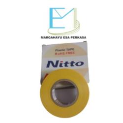 Jual Isolasi Nitto / Isolasi Listrik Nitto Hitam Merah Biru Kuning ...