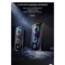 Promo ROBOT RS200 GAMING SPEAKER AKTIF PC COMPUTER LAPTOP WITH AUX 3 ...