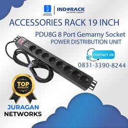 Promo PDU8G - PDU 8 Outlet Germany Socket - INDORACK Cicil 0% 3x ...