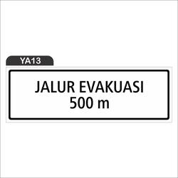 Jual RAMBU DARURAT EVAKUASI BENCANA - JALUR EVAKUASI - SMALL 40X20 CM ...