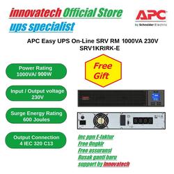 Promo UPS APC Online 1kVA 1000VA 900W SRV Rackmount + Rail Kit ...